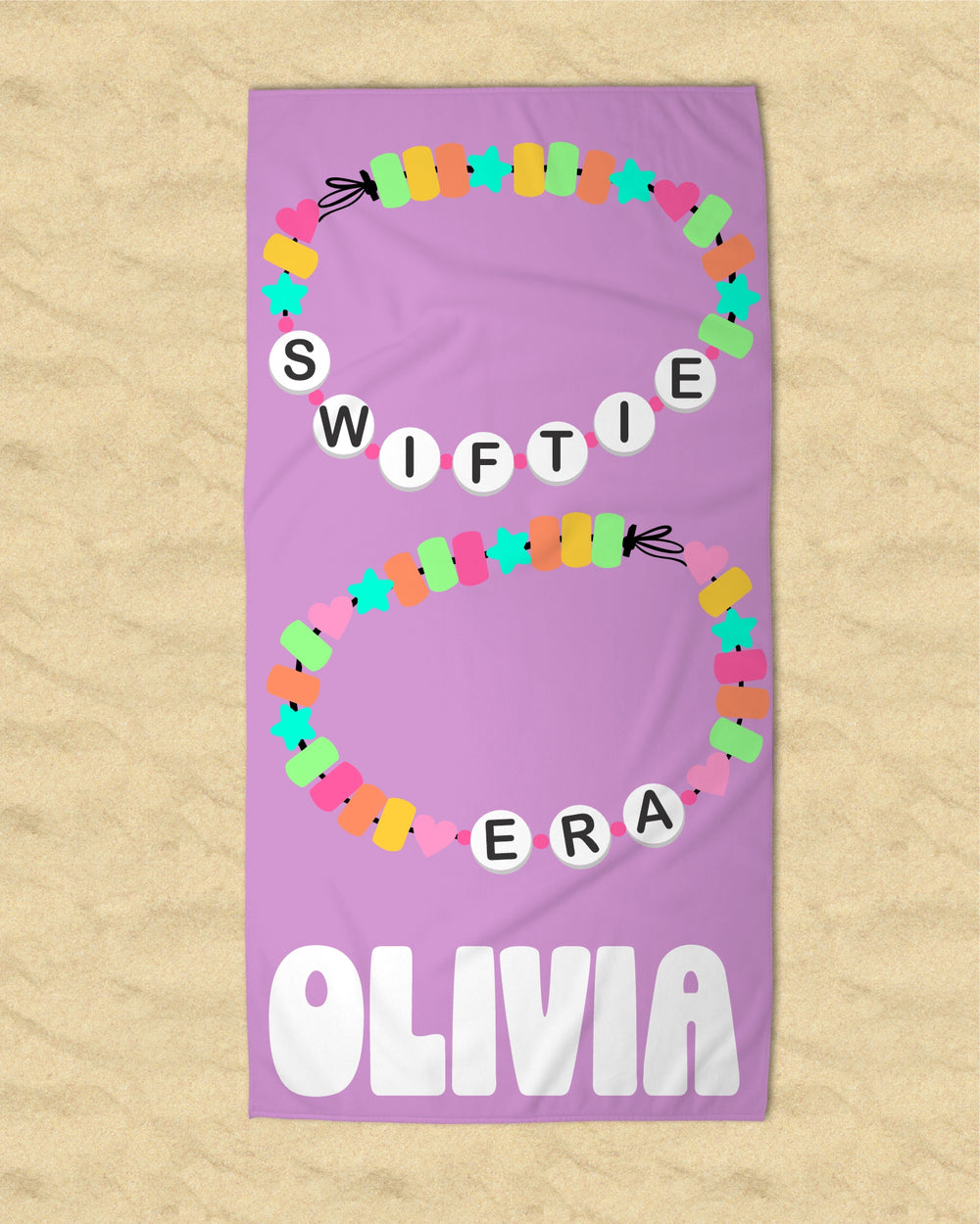 Personalized Swiftie Era Beach Towel, Taylor Swift Inspired Beach Towe ...